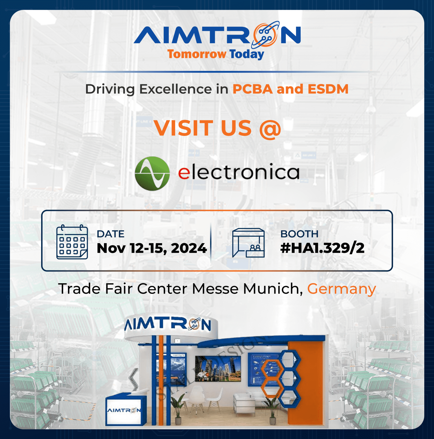 Aimtron Electronics | Experience Innovation at Electronica Expo